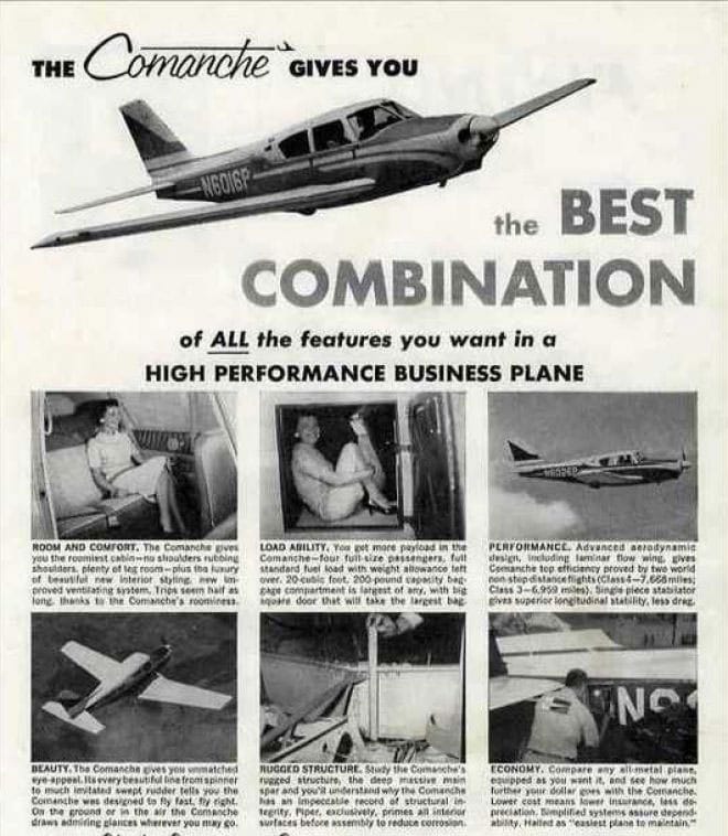 The Piper Comanche: The First Modern Piper – High Sierra Pilots